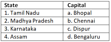 Worksheet: States, Cities and Capitals - General Knowledge for Young ...