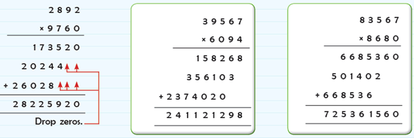 Operations on Large Numbers Class 5 Notes Maths Free PDF
