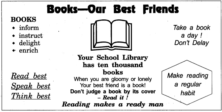 Educational Posters - Notes | Study Class 11 English Grammar - Class 11