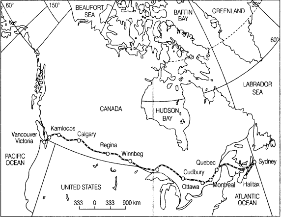 Map Based Work: Transport and Communication - Geography Class 12 ...