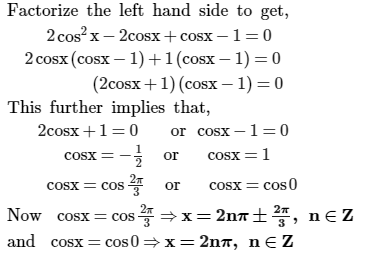 The general solution of sin x + sin 5x = sin 2x + sin 4x isa)2 np ; n ...
