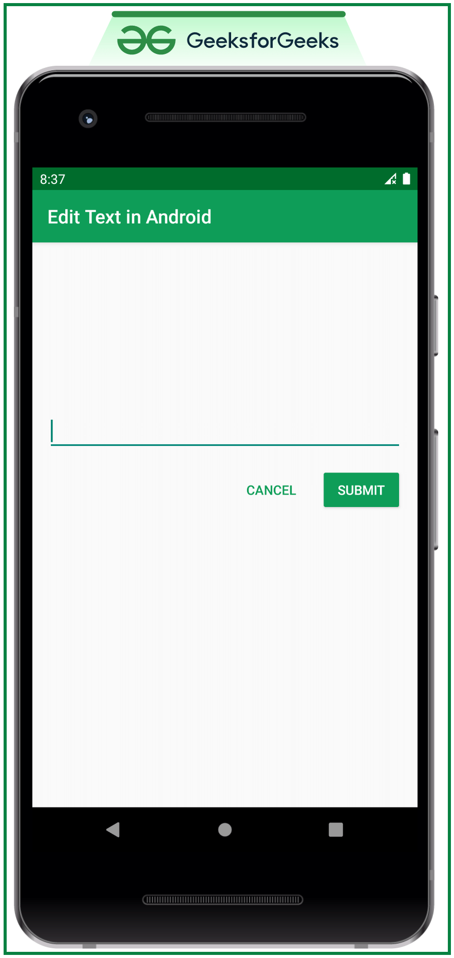 Working With The Edittext In Android Software Development Pdf Download