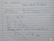 The Points k 1 1 2k 1 3 And 2k 2 2k Are Collinear Ifa k