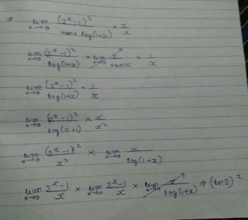 Can you explain the answer of this question below:A:log 2B:(log 2)2C:1 ...