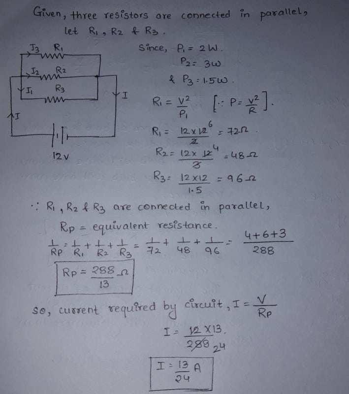 Series Parallel Circuit Sample Problems With Solution