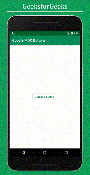 Material Design Buttons in Android with Example - Software Development PDF Download
