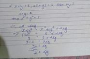 If X Y 3 X2 Y2 5 Then Xy Isa 1b 3c 2d 5Correct Answer Is Option
