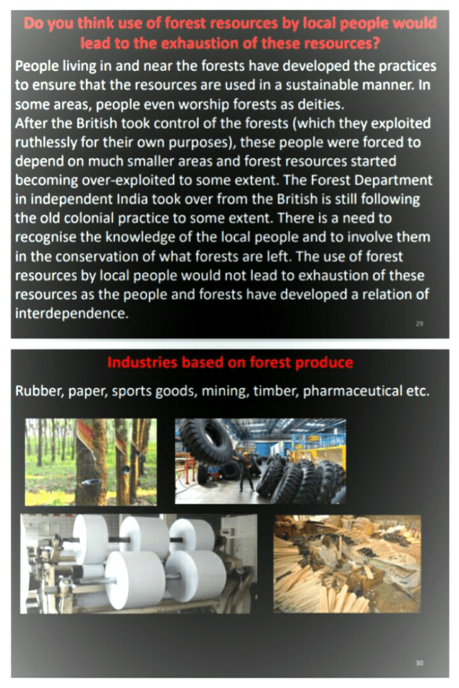 "Sustainable Management of Natural Resources" Notes for Class 10th. PDF ...