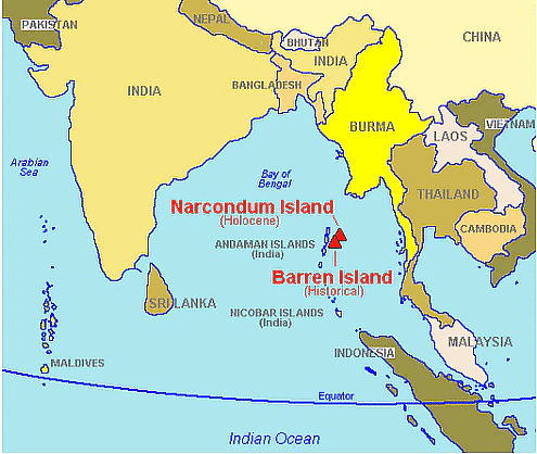 List of volcanoes in India - UPSC PDF Download