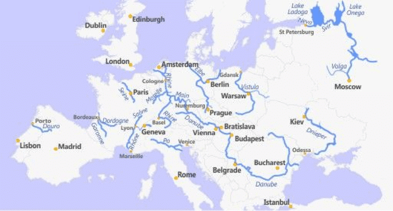 Continents- Europe - UPSC PDF Download