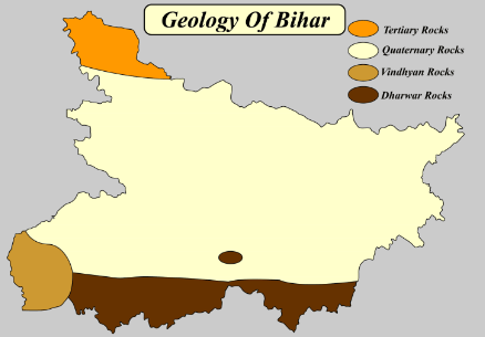 Physiography of Bihar: Location and Geological Structure - BPSC (Bihar) PDF Download