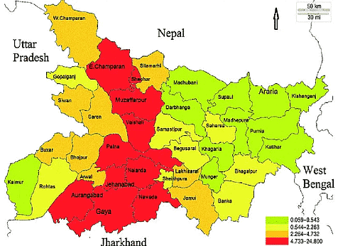 Bihar : Populations - BPSC Preparation: All subjects - BPSC (Bihar) PDF ...