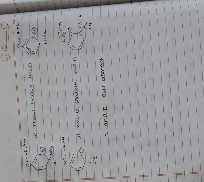 Consider The Following Statements A I And Ii Both Are Correctb I And