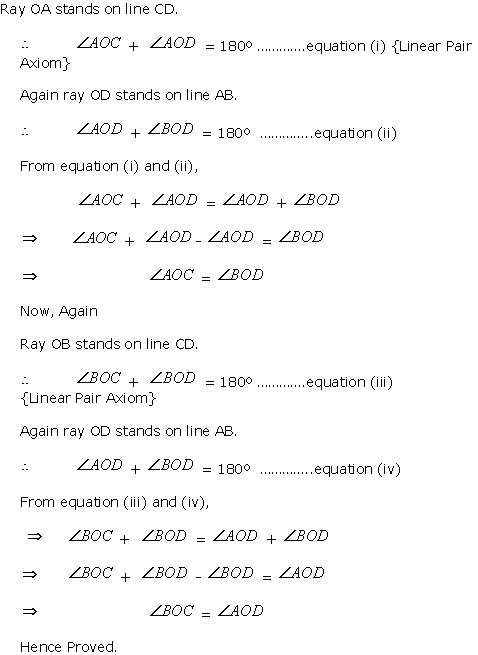 Theorems of Lines and Angles - Class 9 PDF Download