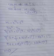 If X 3 1 3 3 1 3 then 3x 3 9x Is EduRev CA Foundation Question