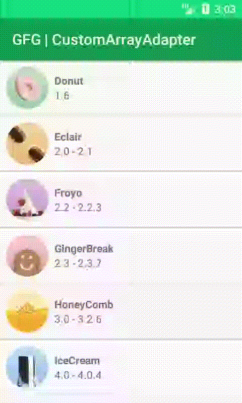 CustomArrayAdapter in Android with Example - Software Development PDF Download