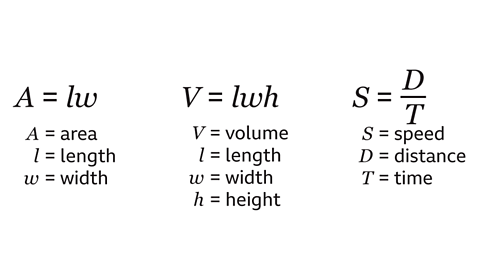 Write and construct formulae - Year 7 PDF Download