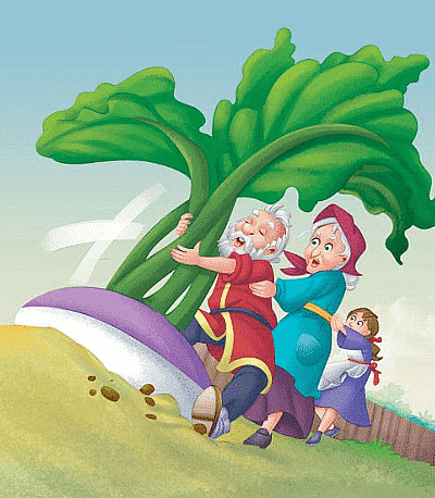 The Enormous Turnip - 2 Class 3 Worksheet English Unit 3