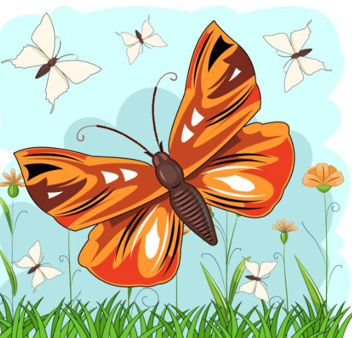 The Yellow Butterfly - 2 Class 3 Worksheet English Unit 5
