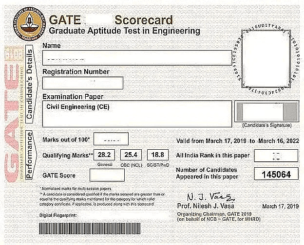 GATE Results 2024: Check Date, Score Card, Merit List, and Cutoff Marks ...