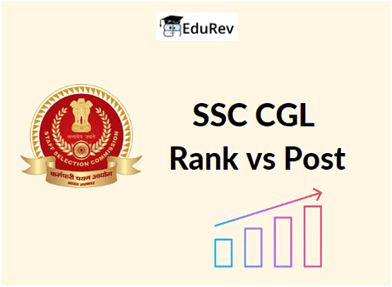 SSC CGL Rank vs Post - How to Prepare for SSC CGL PDF Download