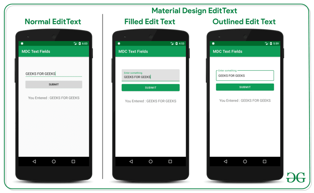 Material Design Edittext In Android With Examples Software Development Pdf Download