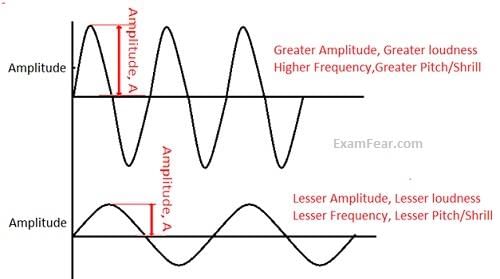 Pitch, Amplitude, Loudness, Intensity - Class 9 PDF Download