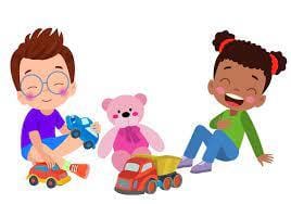 Worksheet: We Help One Another - EVS for UKG PDF Download