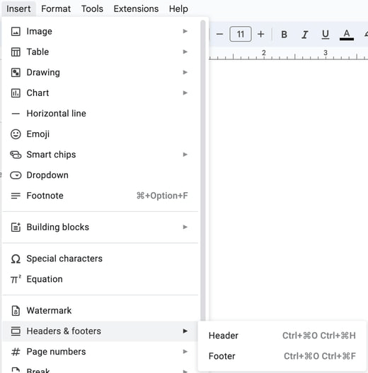 Headers and Footers - IGCSE Information and Communication Technology ...