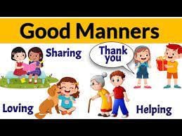Good Manners and Etiquettes - GK for UKG PDF Download