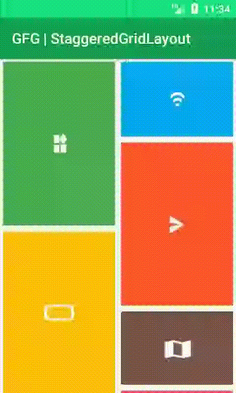 RecyclerView as Staggered Grid in Android With Example - Software Development PDF Download